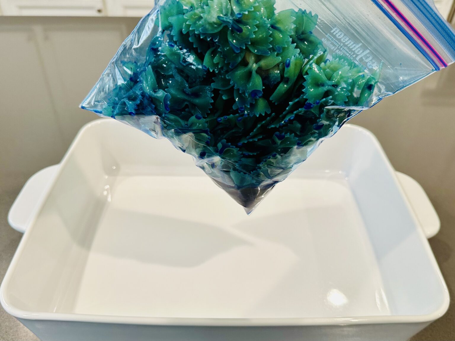 How To Dye Pasta Noodles For Sensory Play - Raising Wild Things Sensory