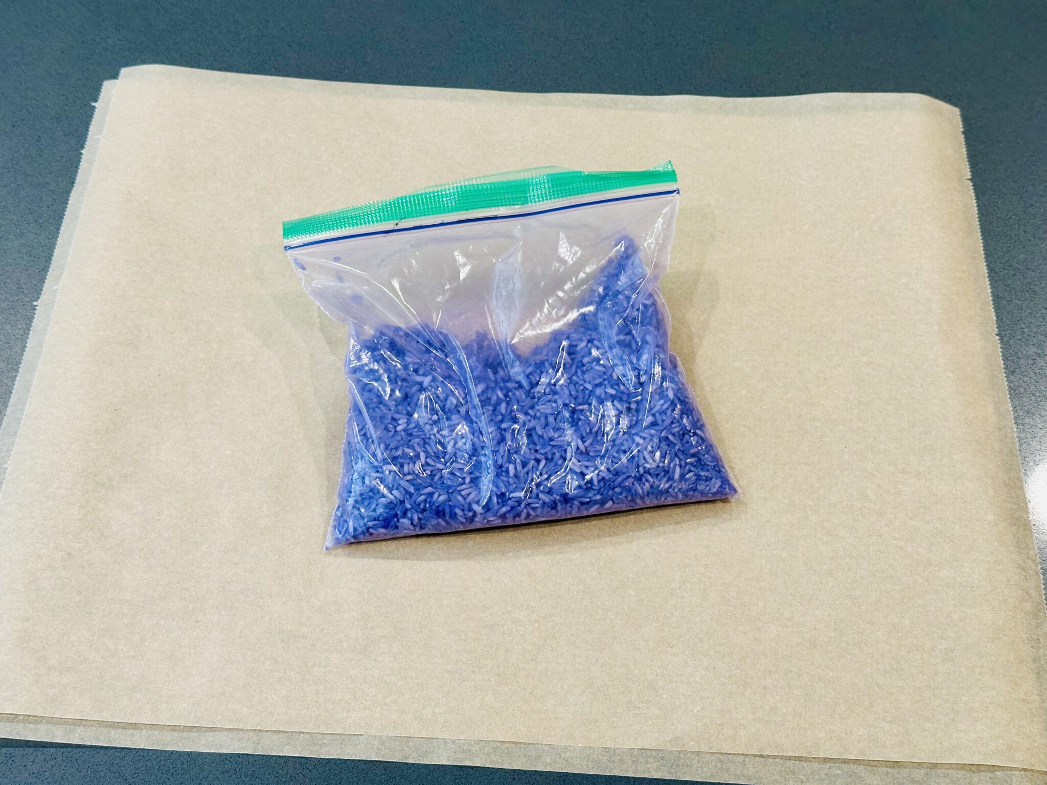 How To Dye Rice To Make Rainbow Rice - Raising Wild Things Sensory