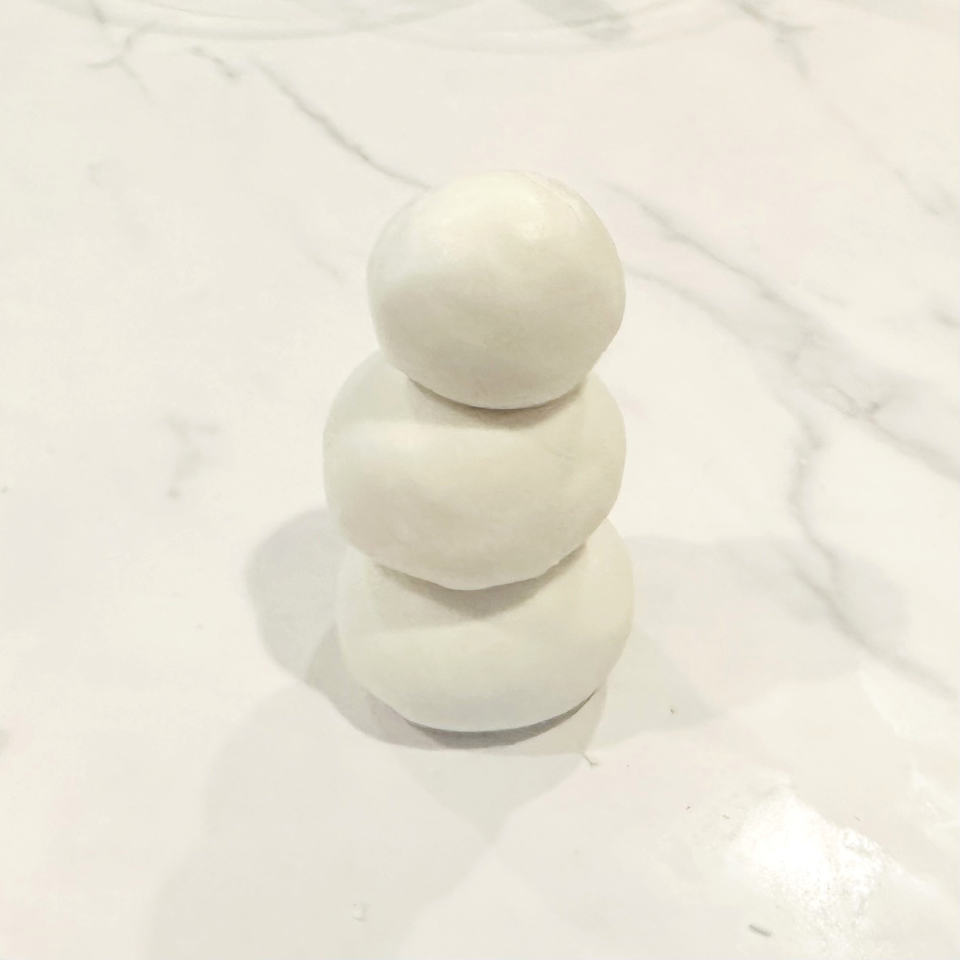 How To Make 2-Ingredient Edible Snow Dough - Raising Wild Things Sensory