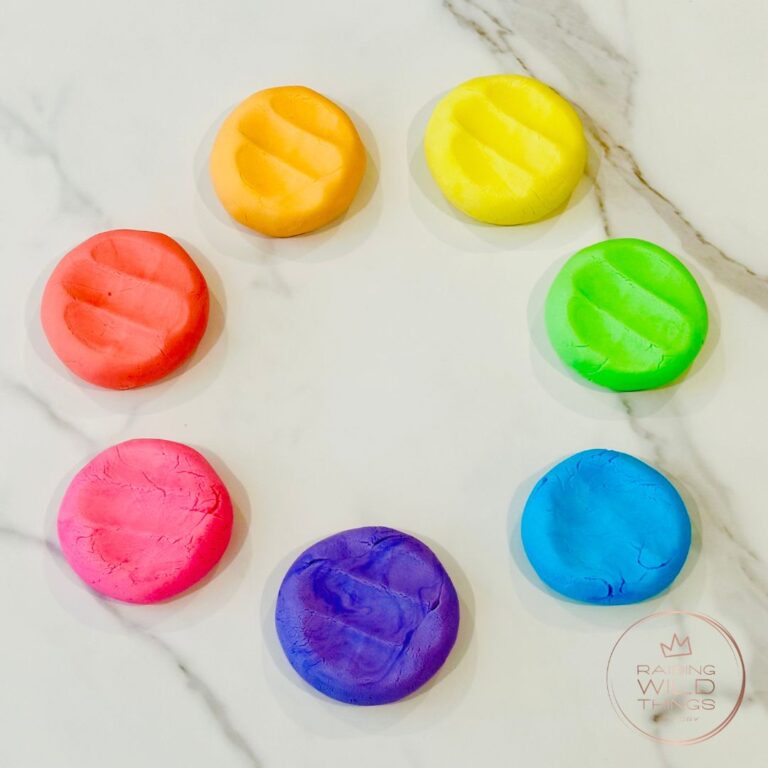 Edible Fall Playdough Recipe (No Cook Recipe!) - Raising Wild Things ...