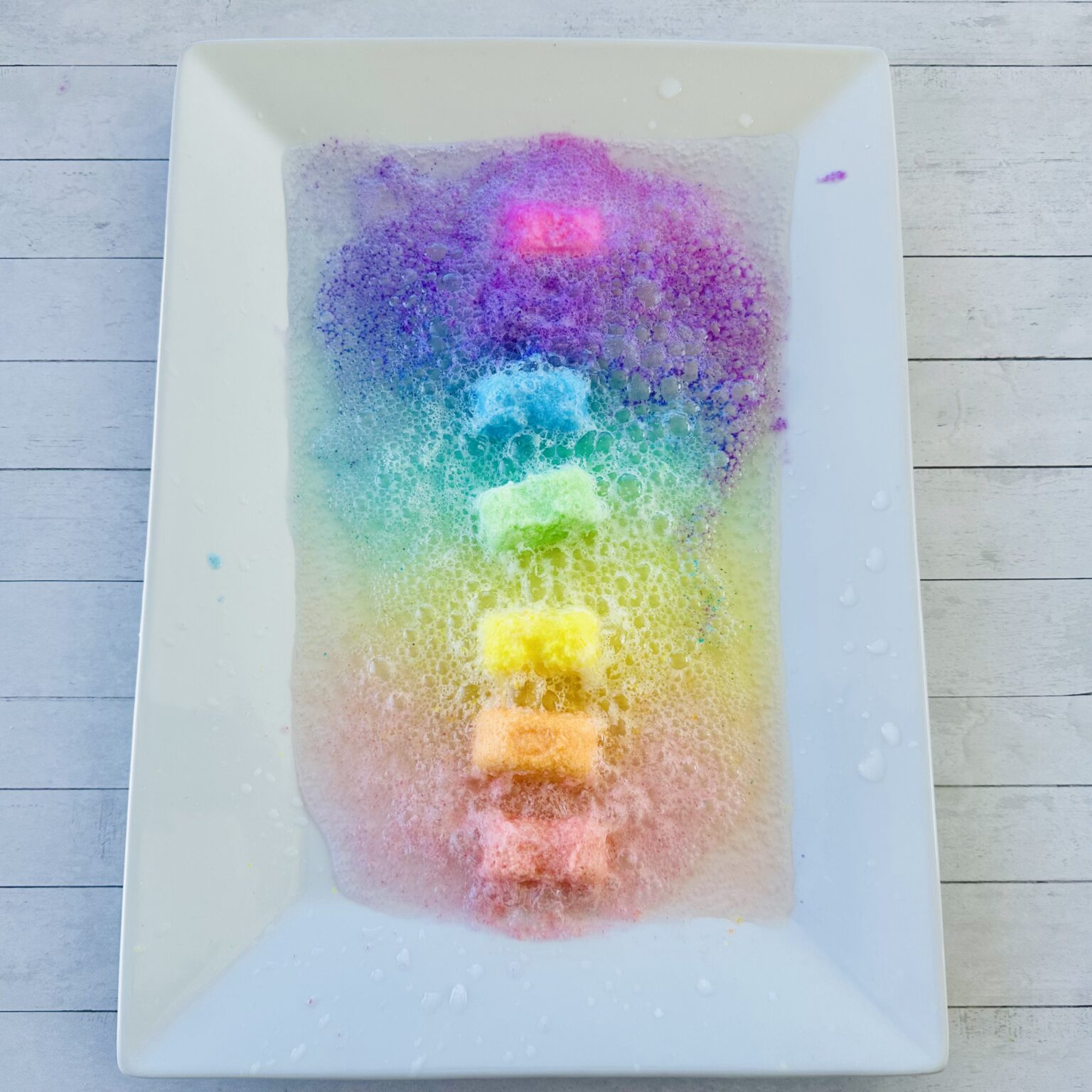 How To Make Fizzy Ice Cubes - Raising Wild Things Sensory