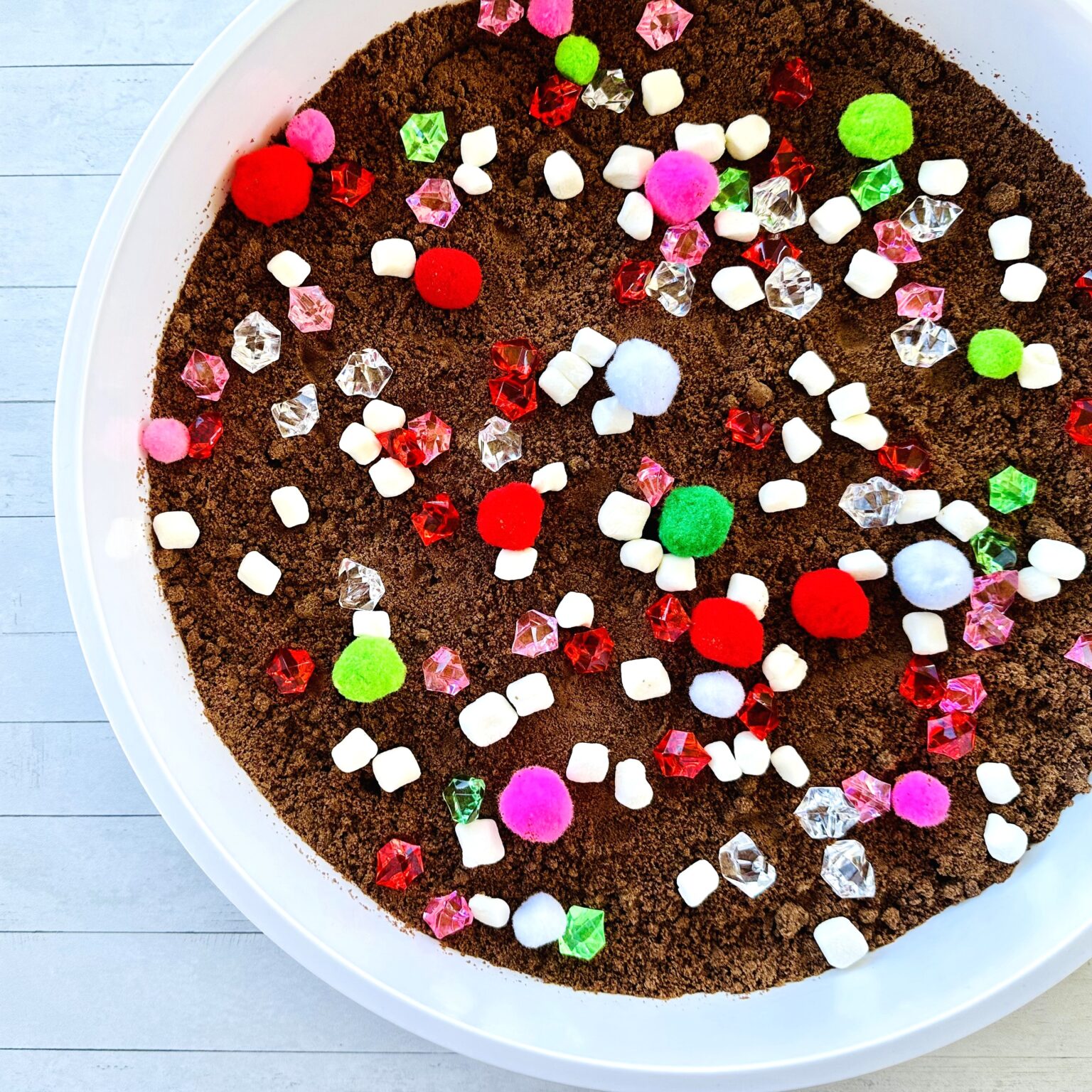 How To Make A Hot Chocolate Sensory Bin - Raising Wild Things Sensory