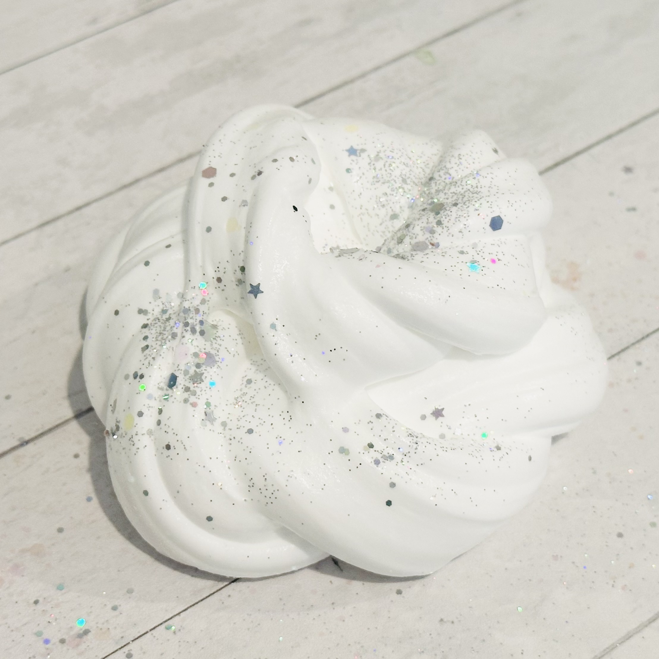 How To Make Fluffy Snow Slime (No Borax!) - Raising Wild Things Sensory