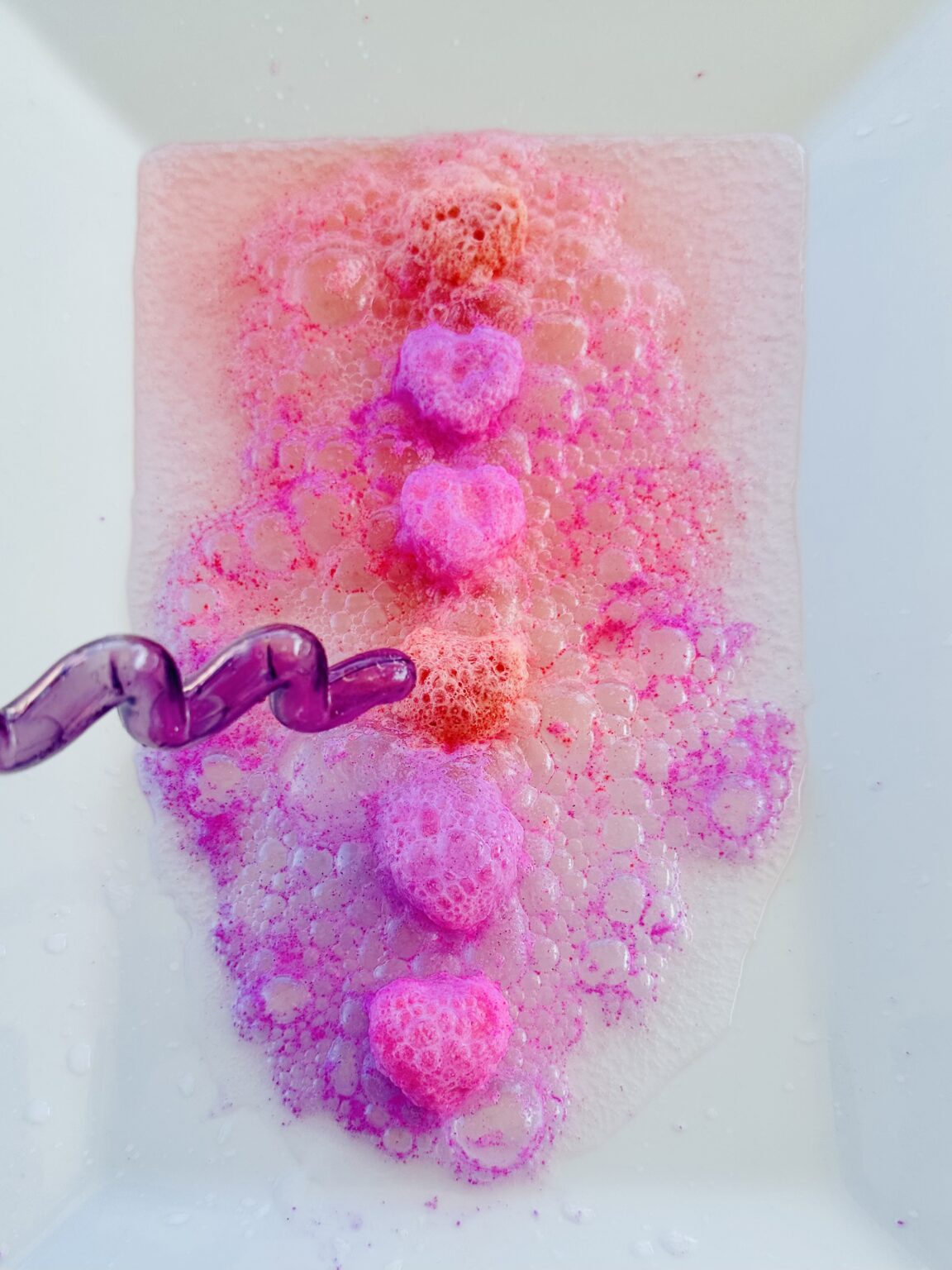 How To Make Valentine's Day Fizzy Heart Ice Cubes - Raising Wild Things ...