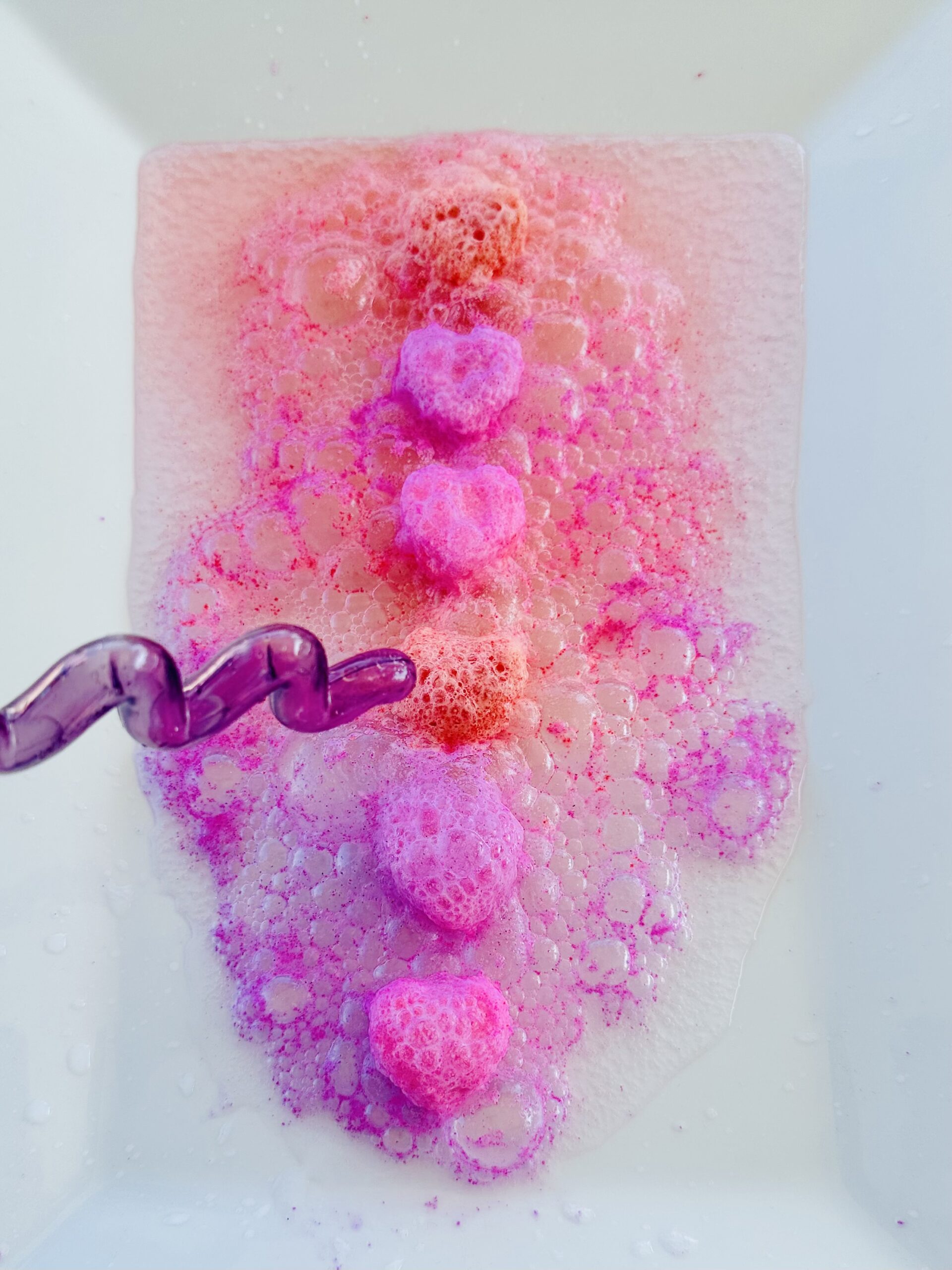 How To Make Valentine's Day Fizzy Heart Ice Cubes - Raising Wild Things ...