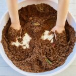 How To Make Edible Dirt For Sensory Play - Raising Wild Things Sensory