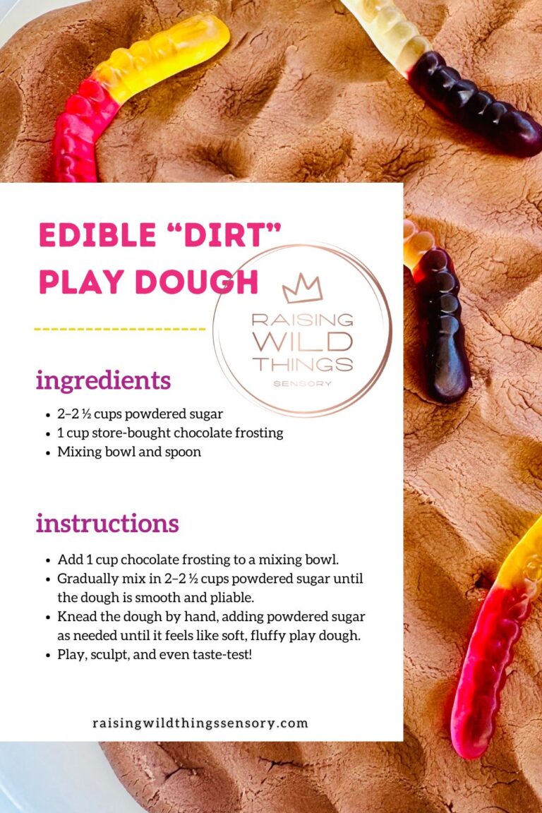 4 Recipes: How To Make Taste-Safe Sensory Mud & Dirt - Raising Wild ...