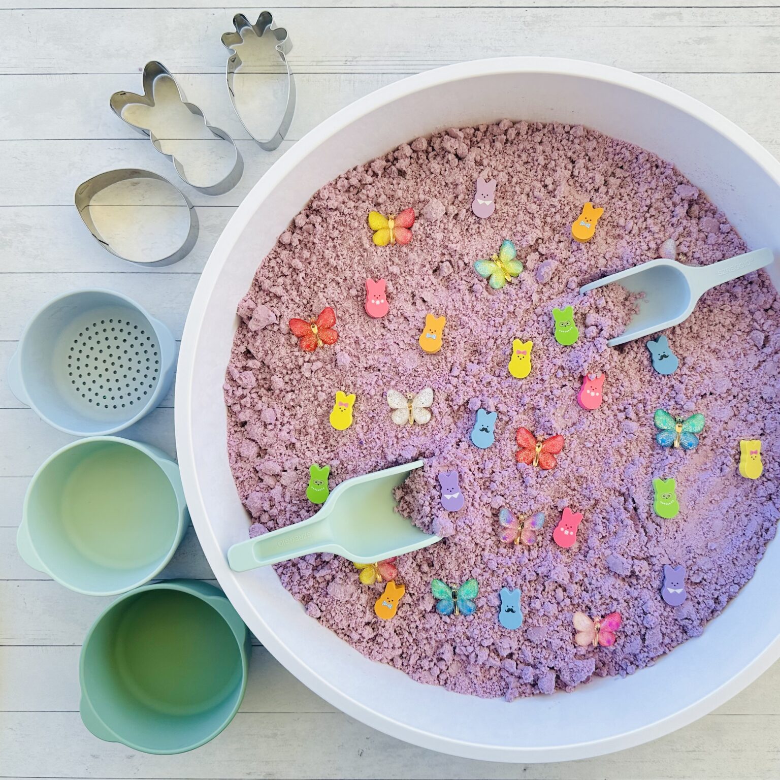 How To Make Ocean Fluffy Slime (No Borax!) - Raising Wild Things Sensory