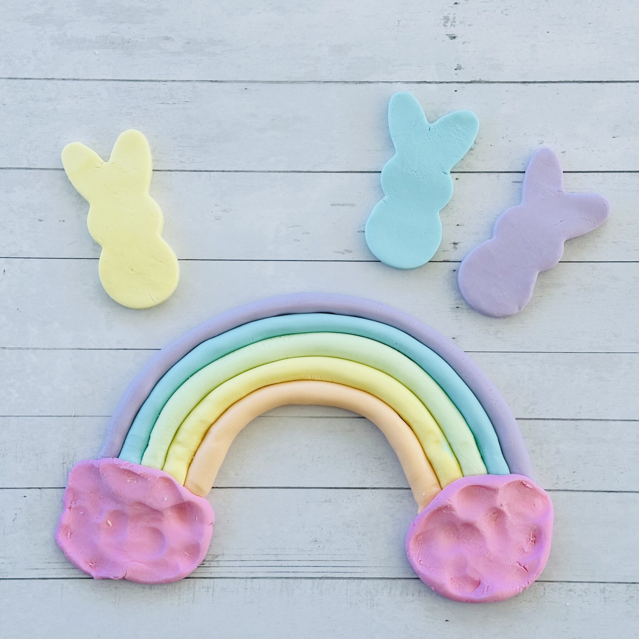 How To Make Edible Easter Playdough - Raising Wild Things Sensory