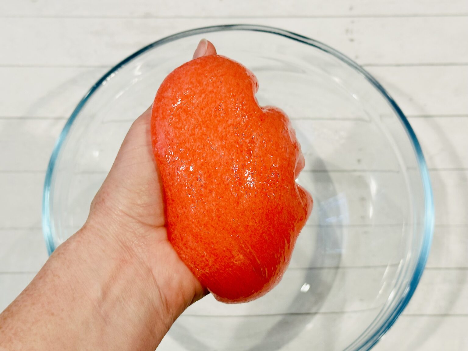 How To Make Awesome Summer Watermelon Slime - Raising Wild Things Sensory