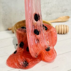 How To Make Awesome Summer Watermelon Slime - Raising Wild Things Sensory