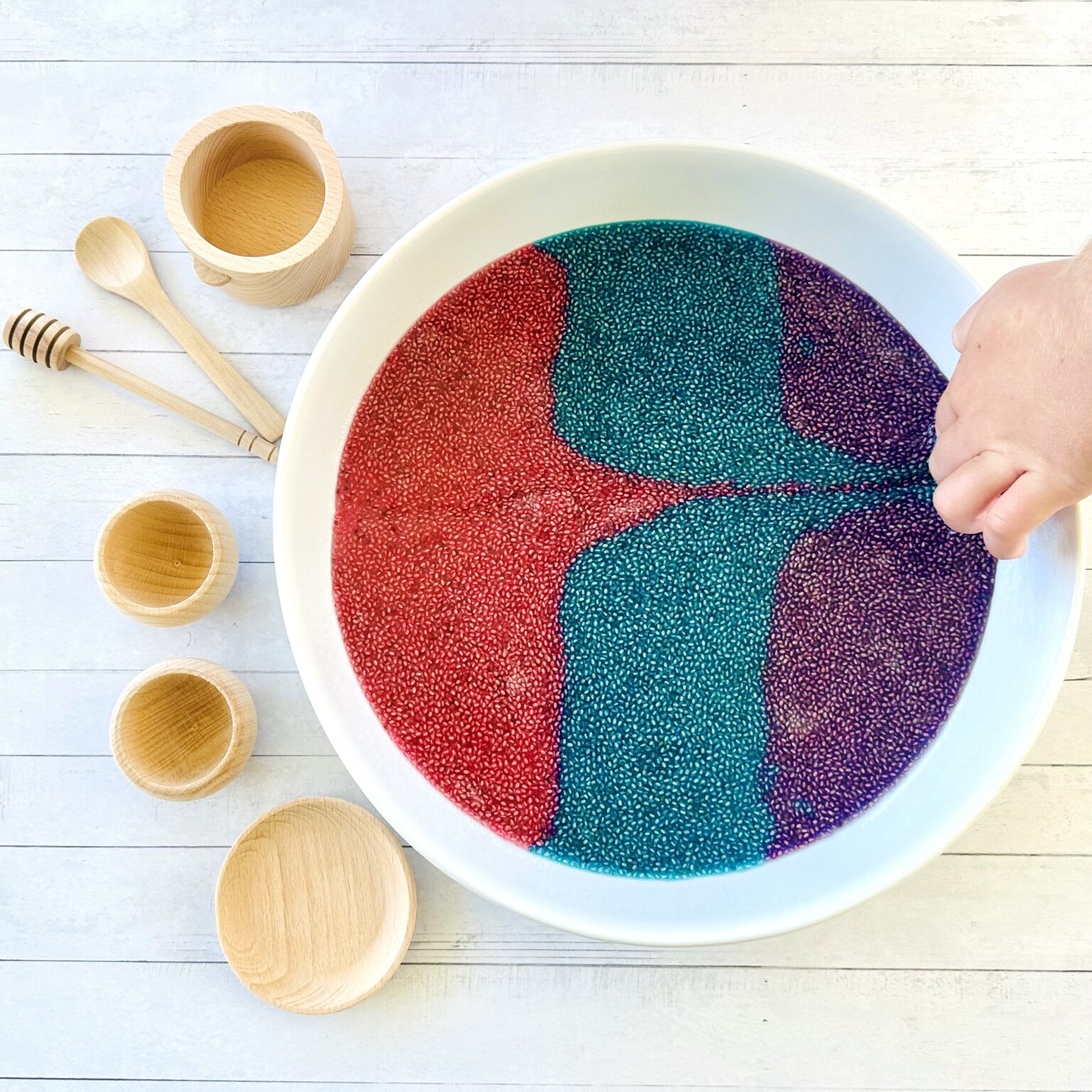 How to Make Taste-Safe Chia Seed Sensory "Slime" - Raising Wild Things ...
