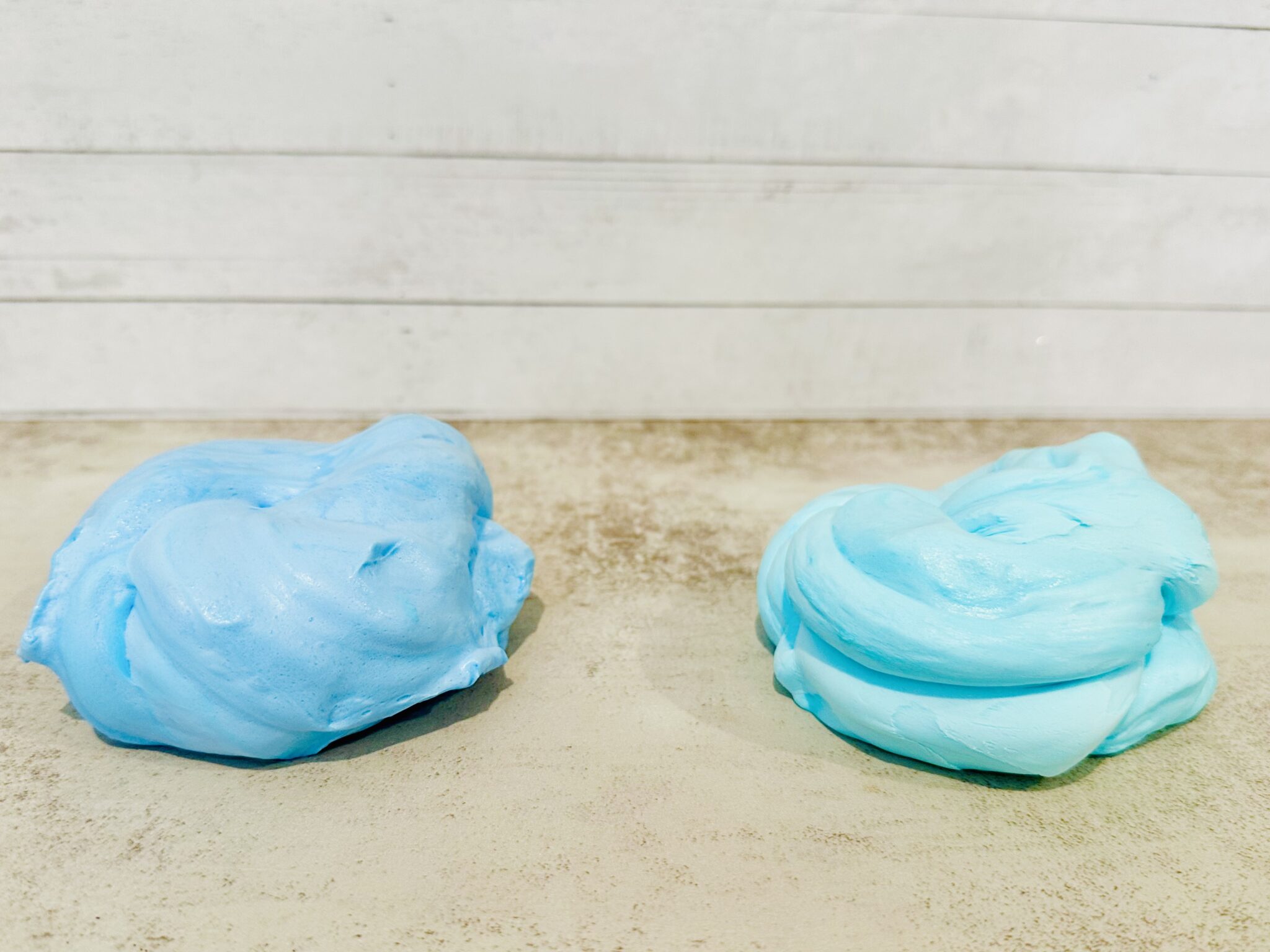How To Make Ocean Fluffy Slime (No Borax!) - Raising Wild Things Sensory