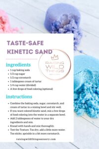 9 Of The Best Taste-Safe Sensory Play Ideas - Raising Wild Things Sensory