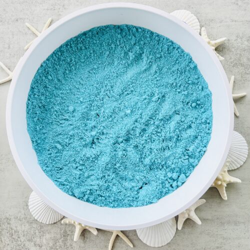 How To Make A DIY Kinetic Sand Ocean Sensory Bin - Raising Wild Things ...