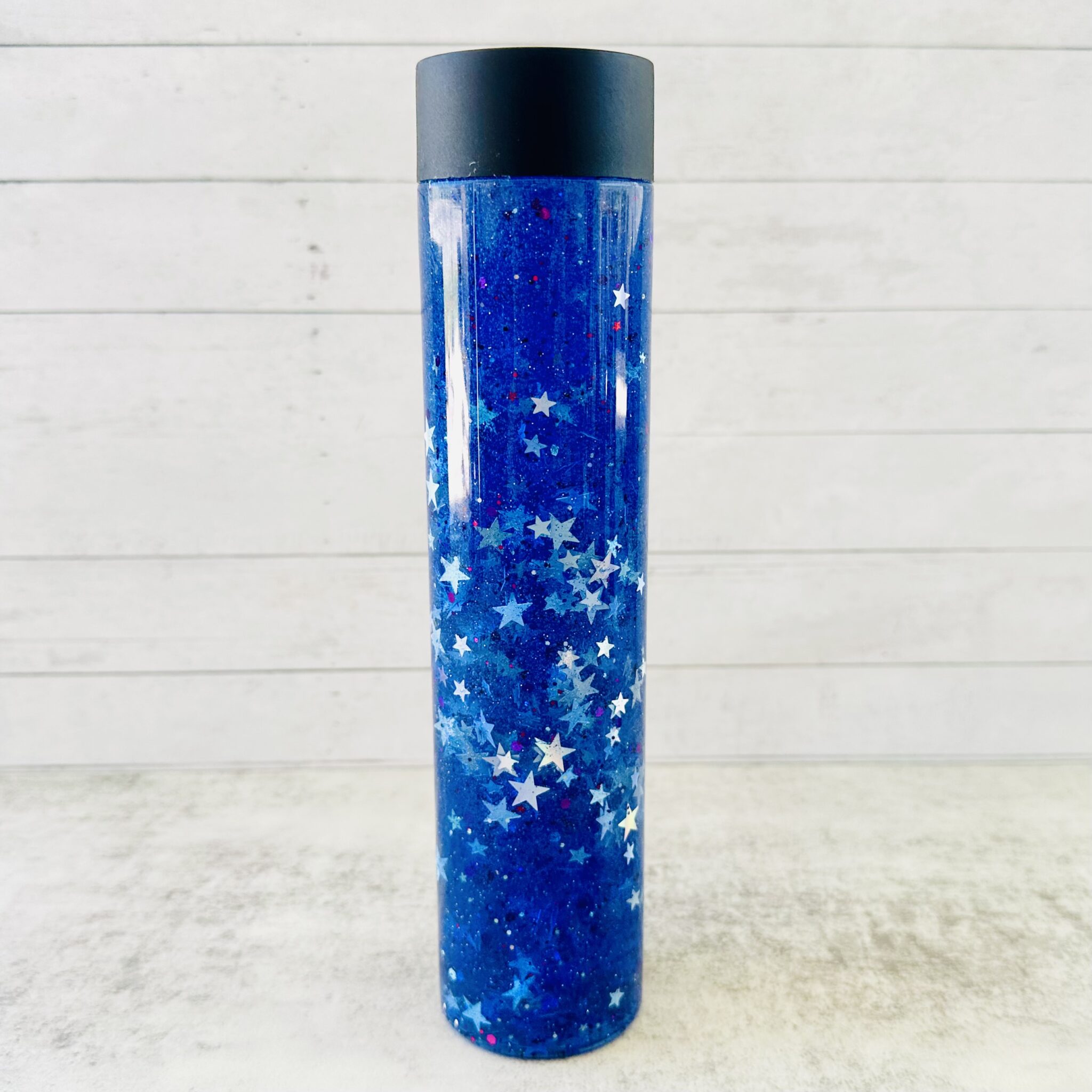 How To Make DIY Galaxy Sensory Bottles - Raising Wild Things Sensory