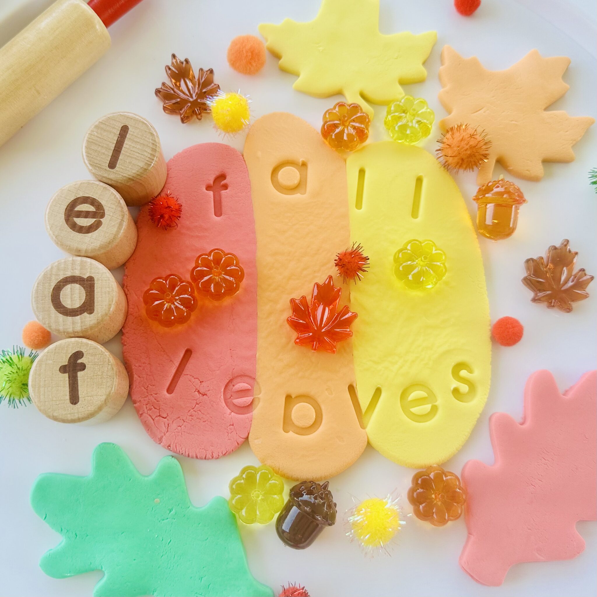 Edible Fall Playdough Recipe (No Cook Recipe!) - Raising Wild Things ...