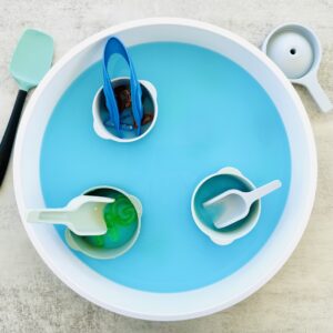 How To Make Mystery Water For Sensory Play - Raising Wild Things Sensory