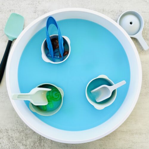 How To Make Mystery Water For Sensory Play - Raising Wild Things Sensory